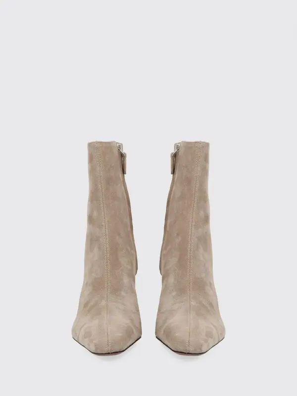 Paris Texas Belle Suede Ankle Boots With Stiletto Heel