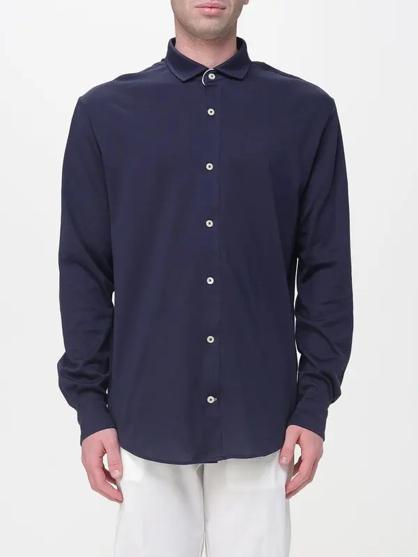 Eleventy Shirt Colour - Blue