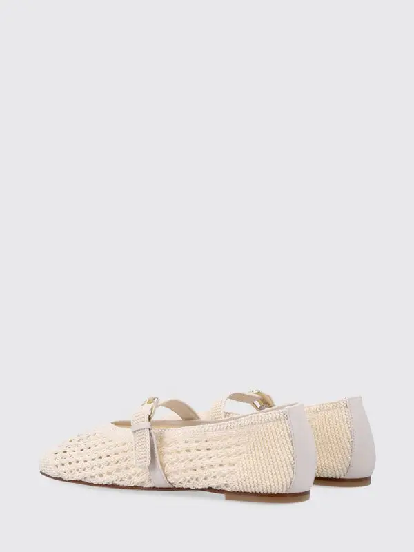 STUART WEITZMAN Crochet Knit Ballerina