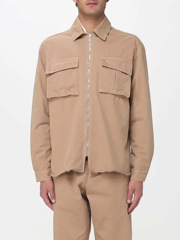 LANEUS Cotton Overshirt