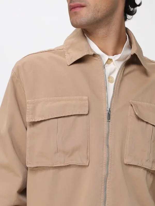 LANEUS Cotton Overshirt