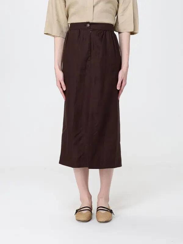 COLMAR Pure Linen Midi Skirt