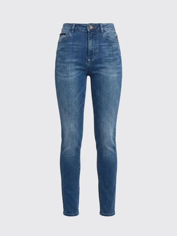 Philipp Plein High-waisted Skinny Jeans - Denim