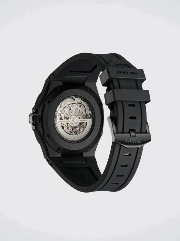 D1 MILANO Automatic Skeleton Steel Watch With Sapphire Glass