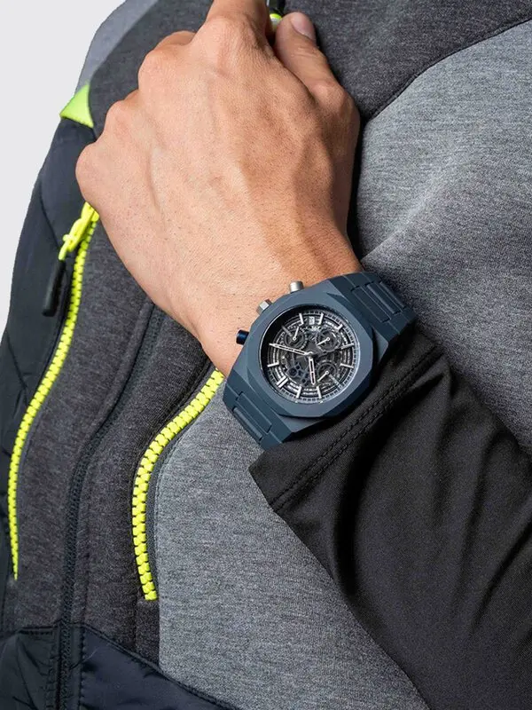 D1 MILANO Skeleton Polycarbonate Watch