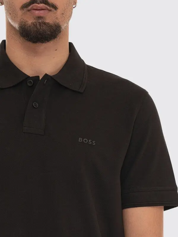 BOSS Polo Shirt Colour - Black