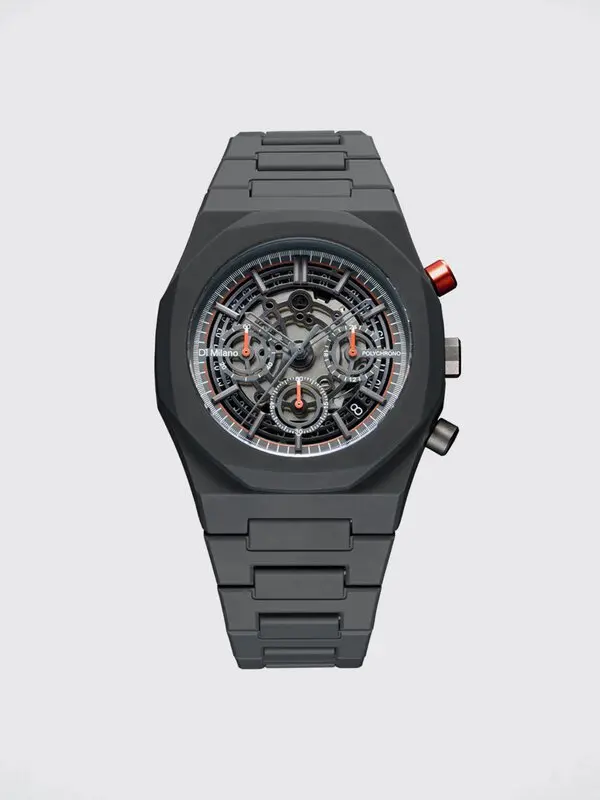 D1 MILANO Polychrono 40.5mm Watch - Grey