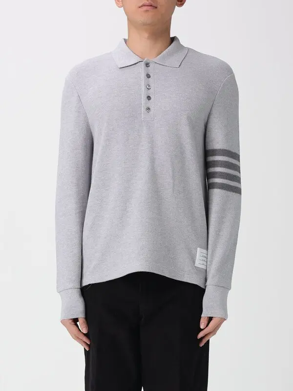 Thom Browne Polo Shirt Colour - Grey