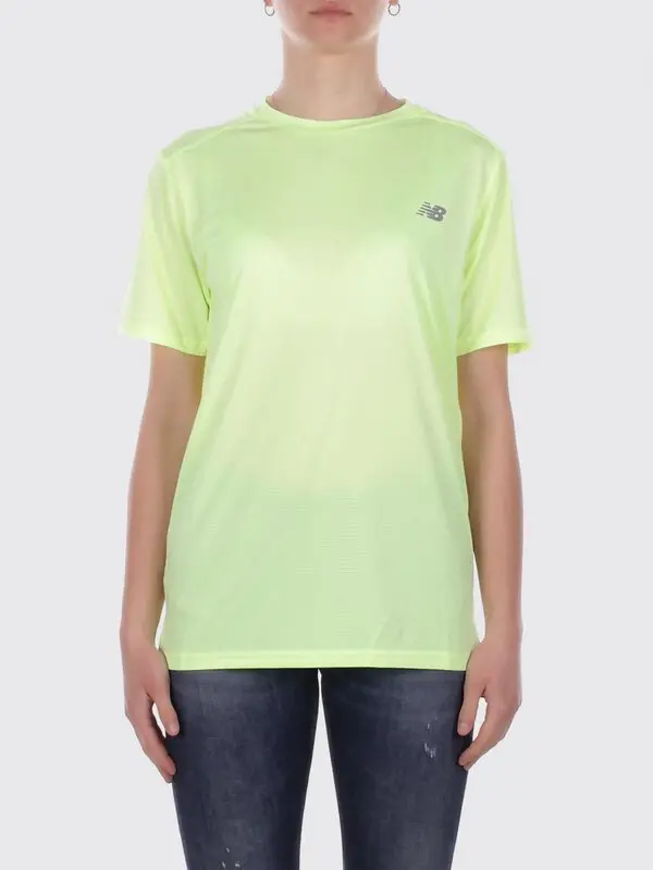 NEW BALANCE Recycled Polyester T-shirt With Logo