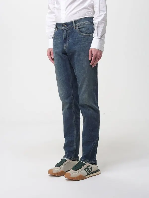 Dolce & Gabbana Slim Fit Stretch Denim Jeans