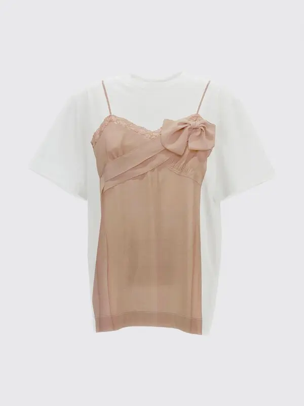 Simone Rocha Top Print T-shirts - White