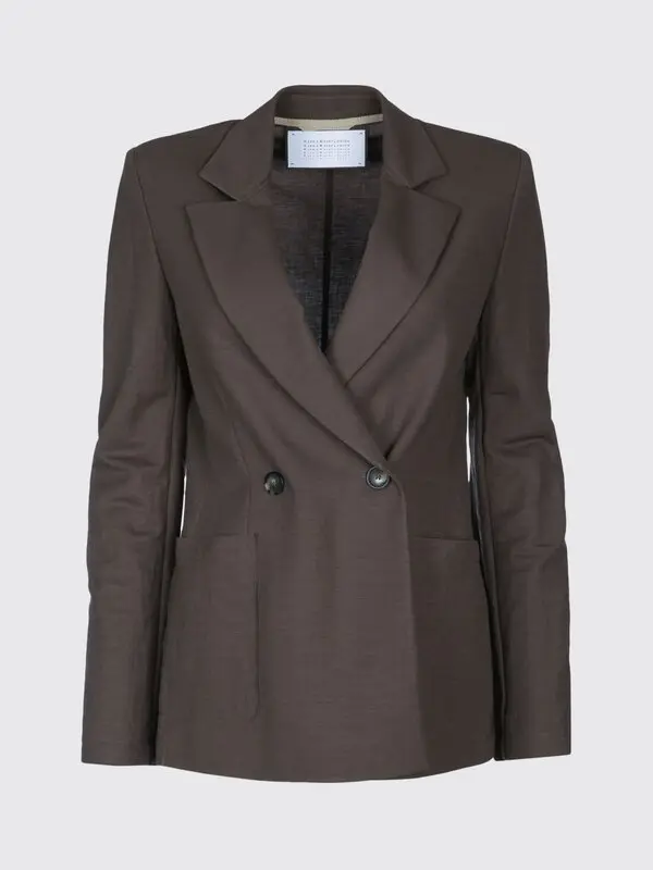 Harris Wharf London Double-breasted Viscose Blazer