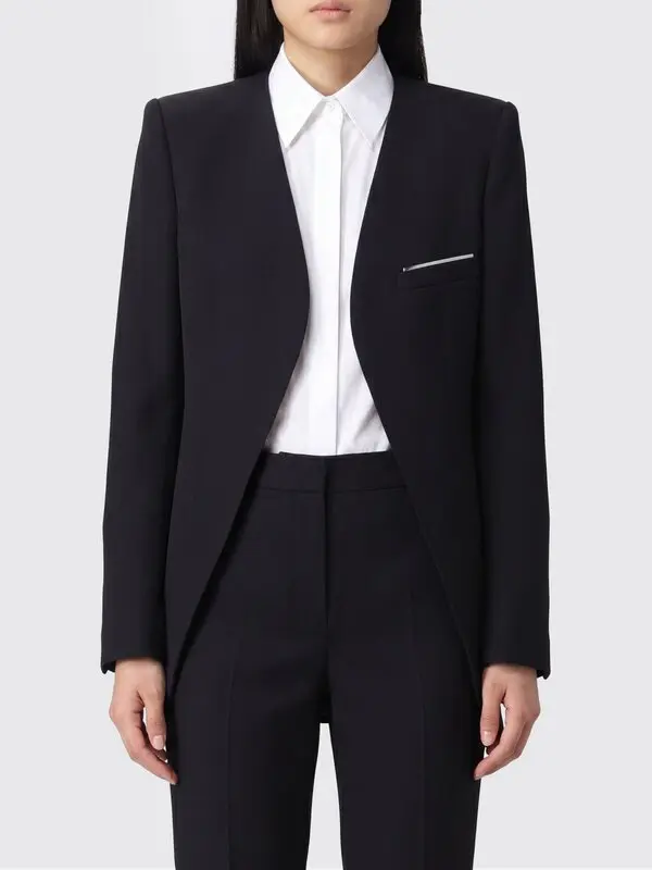 TOM FORD Cropped Wool And Silk Tuxedo Blazer With Padded Shoulders