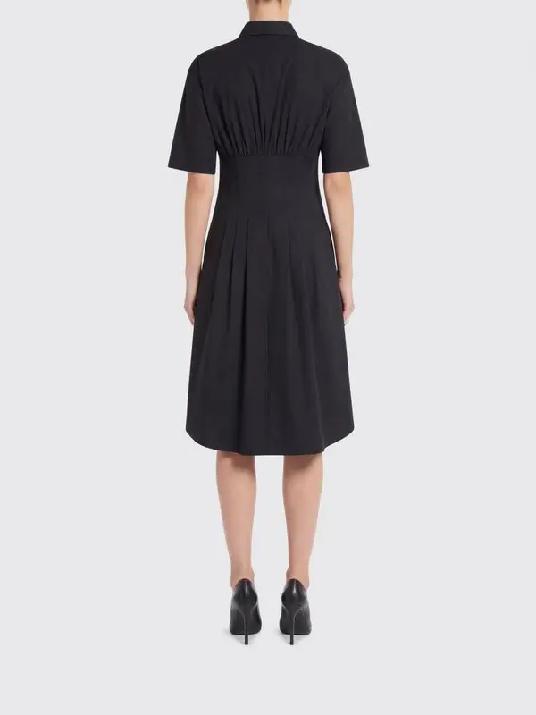SEMICOUTURE Shirt Dress - Black