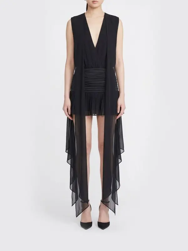 Blumarine Chiffon Mini Dress