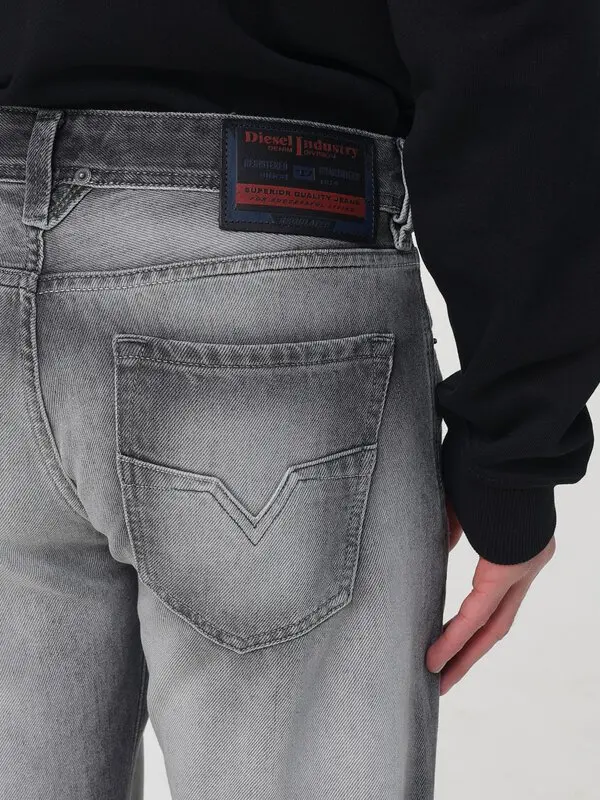 DIESEL® D-macro Cotton Denim Jeans