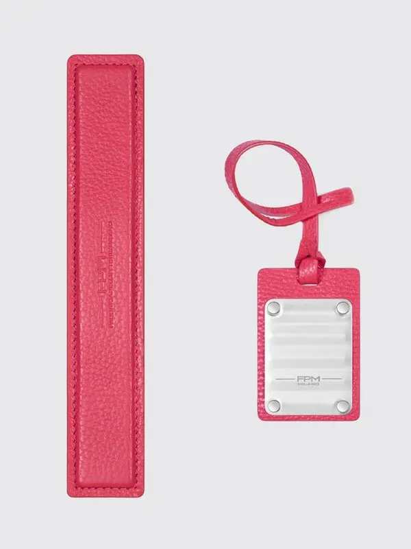 FPM MILANO Leather Blend Trolley Handle - Fuchsia