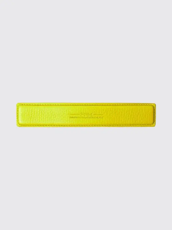 FPM MILANO Leather Blend Trolley Handle - Lime