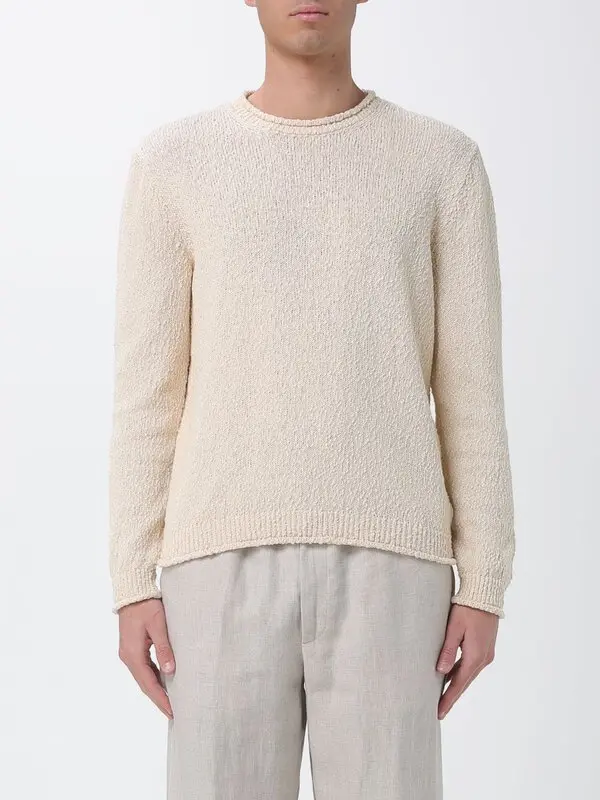 LARDINI Cotton Crew Neck Pullover