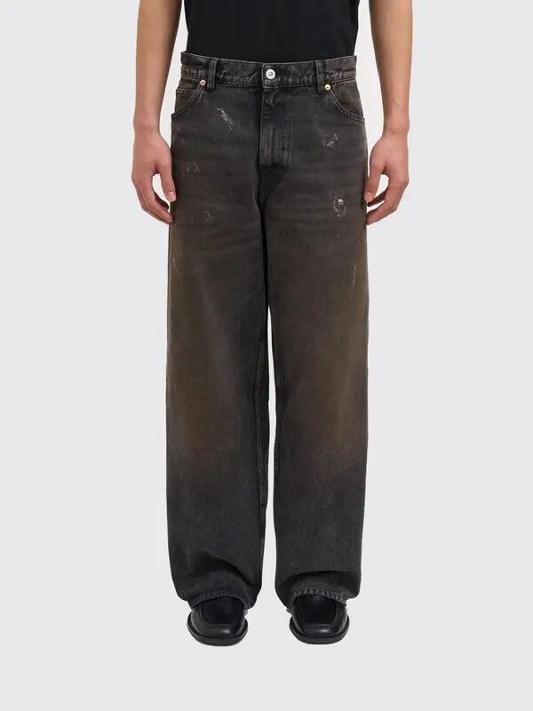 Our Legacy Our Vast Cut Cotton Denim Jeans - Grey