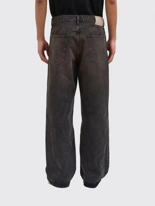 Our Legacy Our Vast Cut Cotton Denim Jeans - Grey