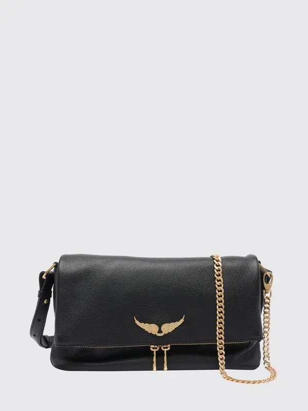 Zadig&Voltaire Rocky Ii Grained Calf Leather Crossbody Bag