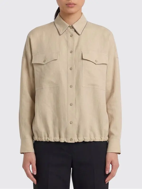 Brunello Cucinelli Shirt Colour - Beige