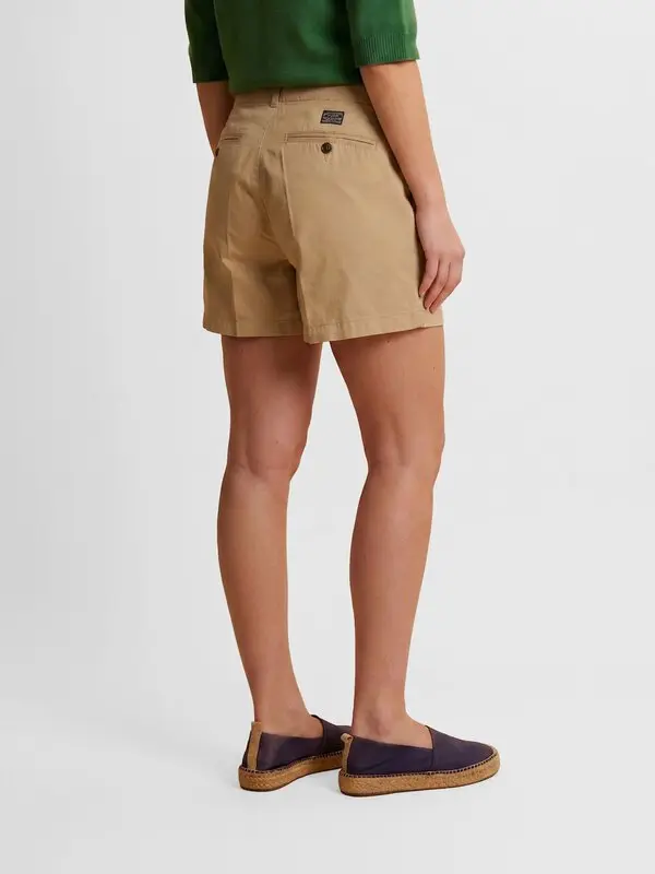 LA MARTINA Cotton Shorts With Lace Inserts