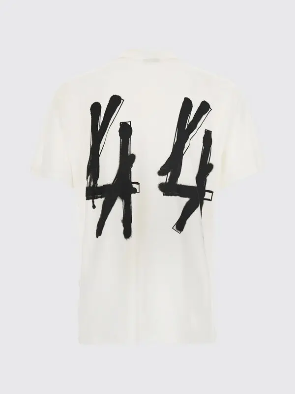 44 LABEL GROUP Cotton T-shirt With Logo - White