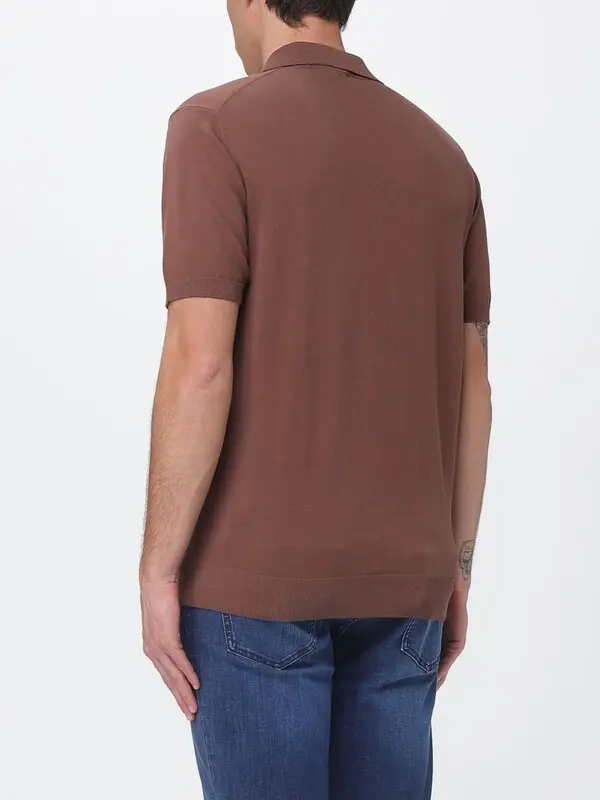 COLMAR Cotton Knit Polo Shirt - Dark