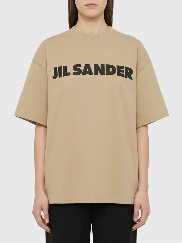 JIL SANDER Logo T-shirt - Beige