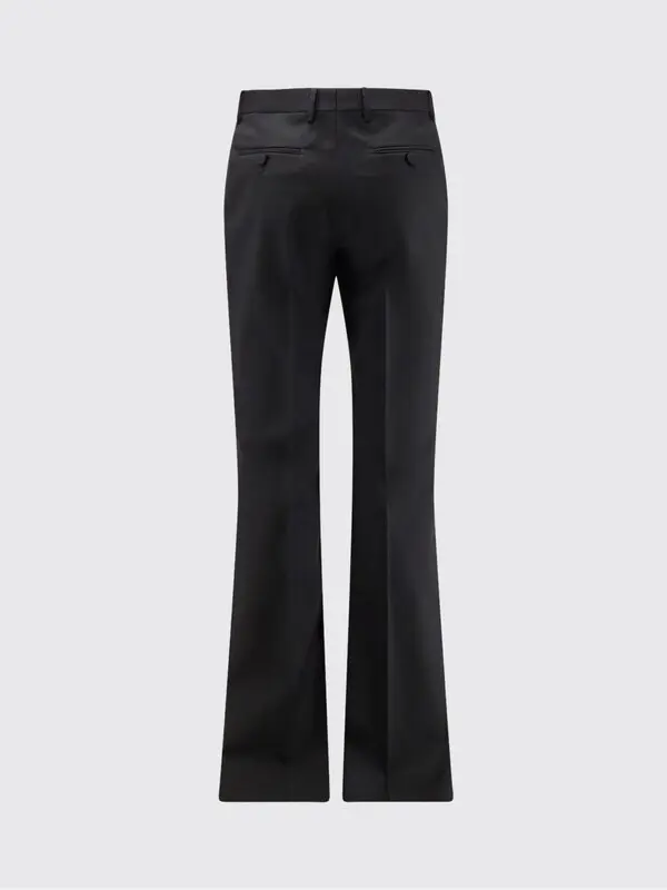 TOM FORD Mid-rise Wool Flared Tailored Pants With Off-center Closure
