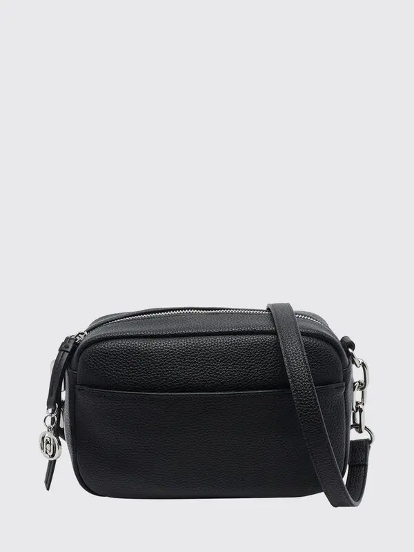 Liu Jo Grained Faux Leather Mini Camera Bag With Strap - Black
