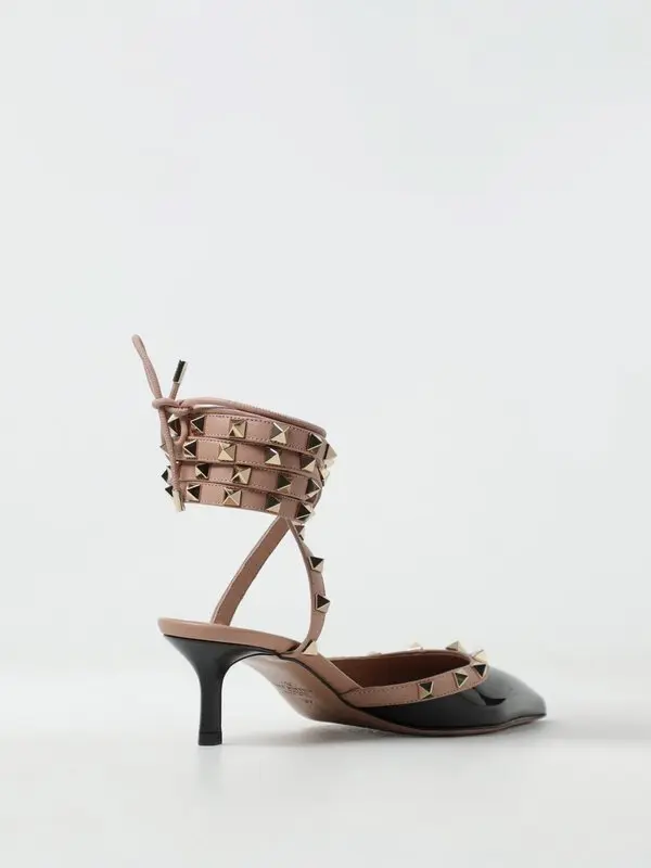 Valentino Garavani Studded Ankle Tie Court Shoes