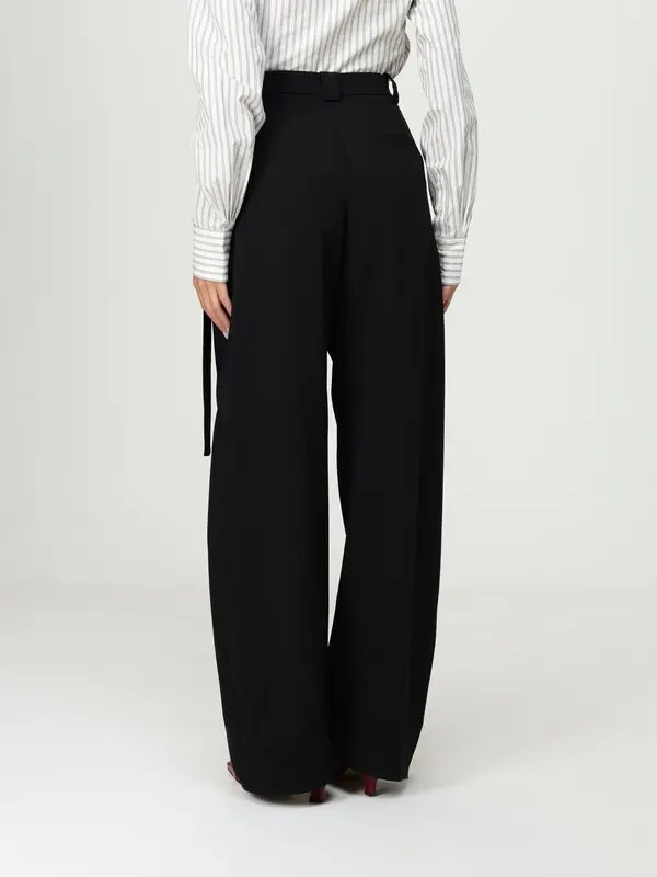 Pinko Wide Leg Wrap Trousers