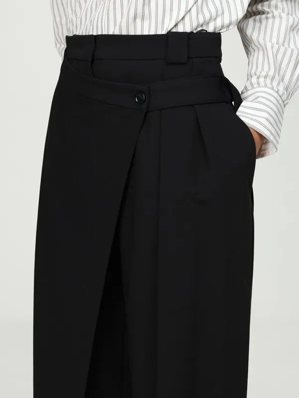 Pinko Wide Leg Wrap Trousers