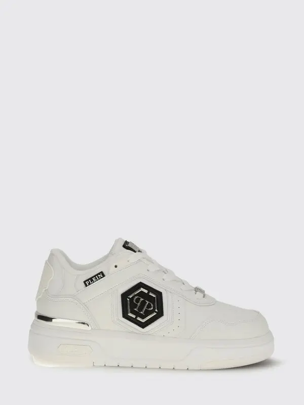Philipp Plein Runner Hexagon Predator Lace-up Sneakers - White 1