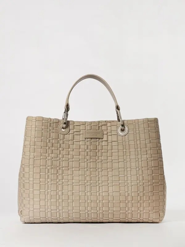 Emporio Armani Myea Bag In Woven Polyamide