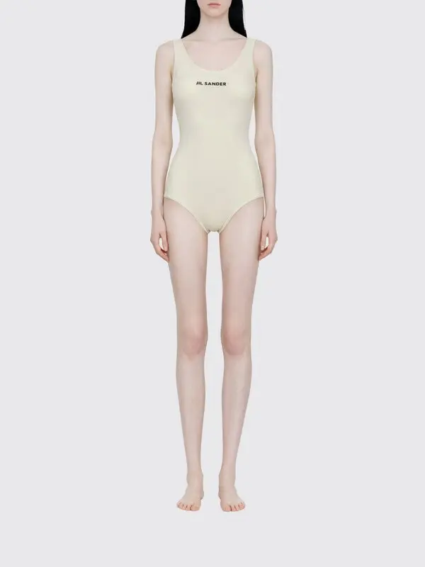 JIL SANDER One Piece Swimsuit - Brown