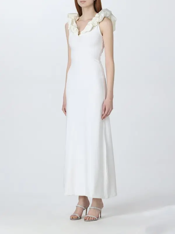 MAYGEL CORONEL Sleeveless Ruffled Maxi Dress