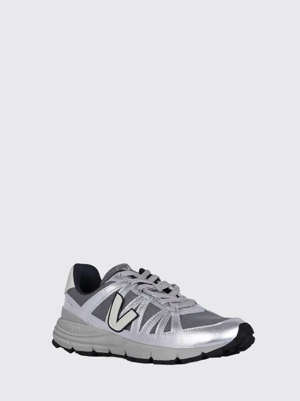VEJA Alveomesh Sneakers With Vibram Sole And Contrast Logo - Silver