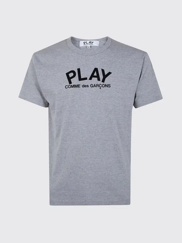 Play Comme Des Garcon Slim Fit Cotton T-shirt With Logo