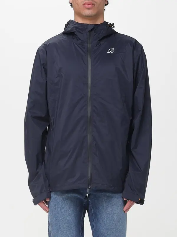 K-WAY Lil Soft Touch Marmotta Hooded Nylon Windbreaker