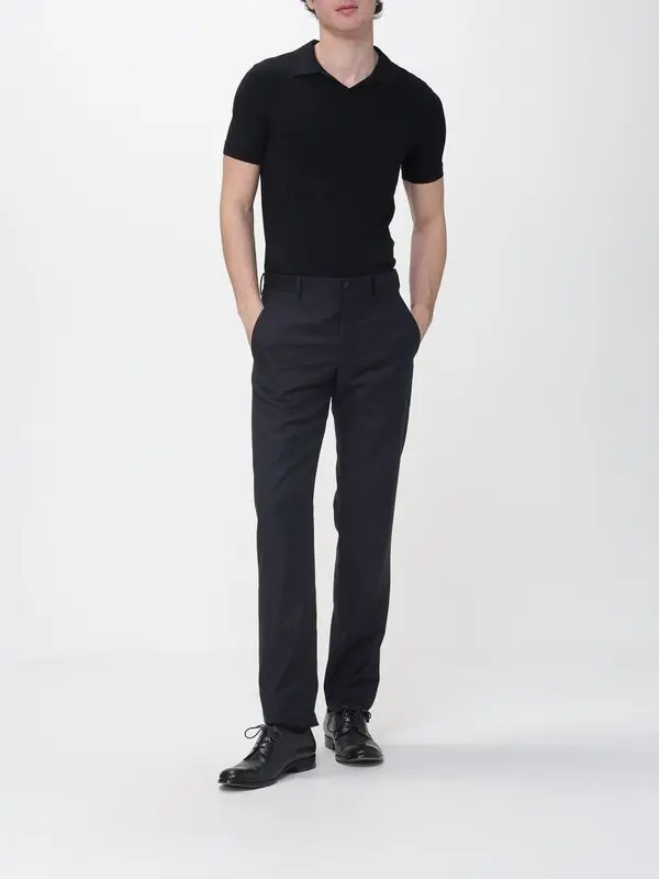 Giorgio Armani Viscose Polo Shirt