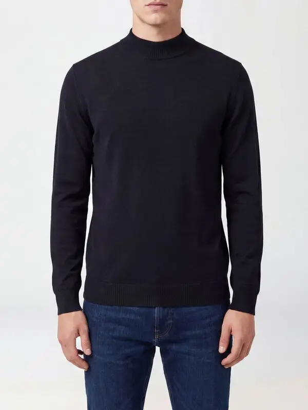 Max Mara Wool And Cotton Blend High Neck Sweater