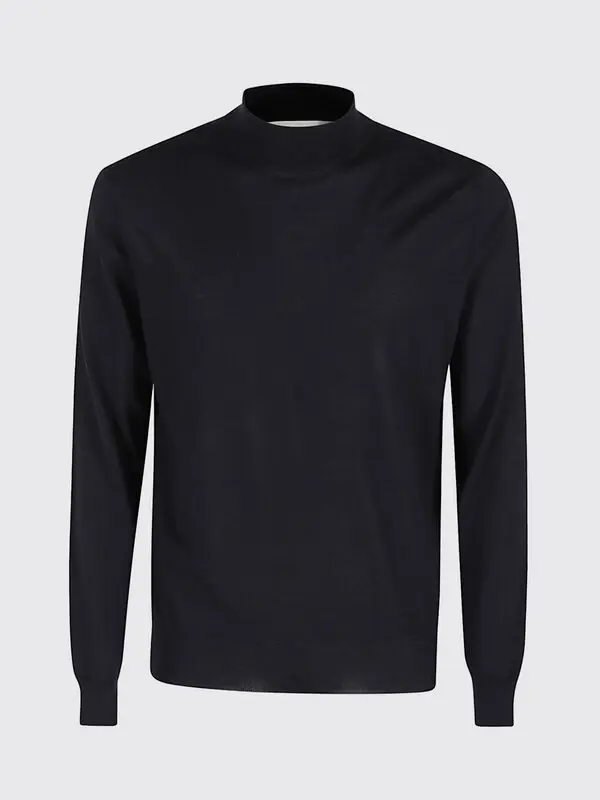Max Mara Wool And Cotton Blend High Neck Sweater