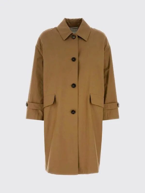 Max Mara Petali Cotton Blend Raincoat
