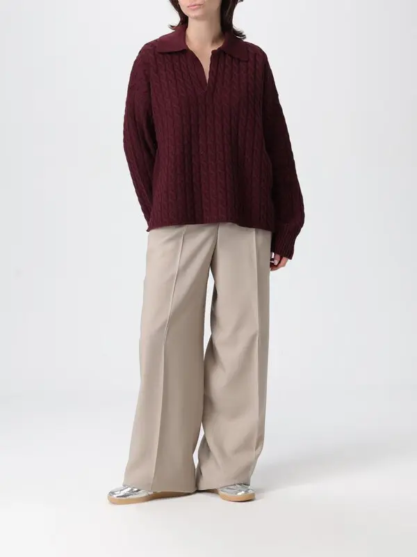AMI Paris Wide Leg Tailored Trousers