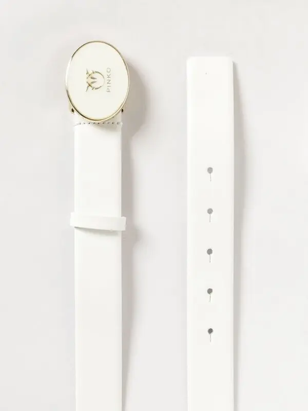 Pinko Logo Buckle Belt