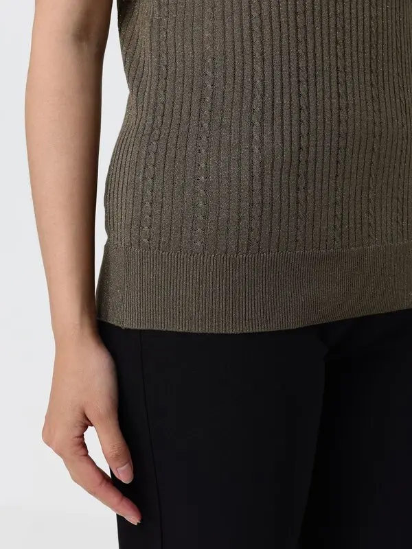 Liu Jo Viscose Knit Cardigan - Green